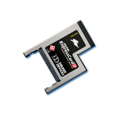 Delkin ExpressCard 54 Compact Flash Adapter Memory Cards DDEXP54-CF-2 ...